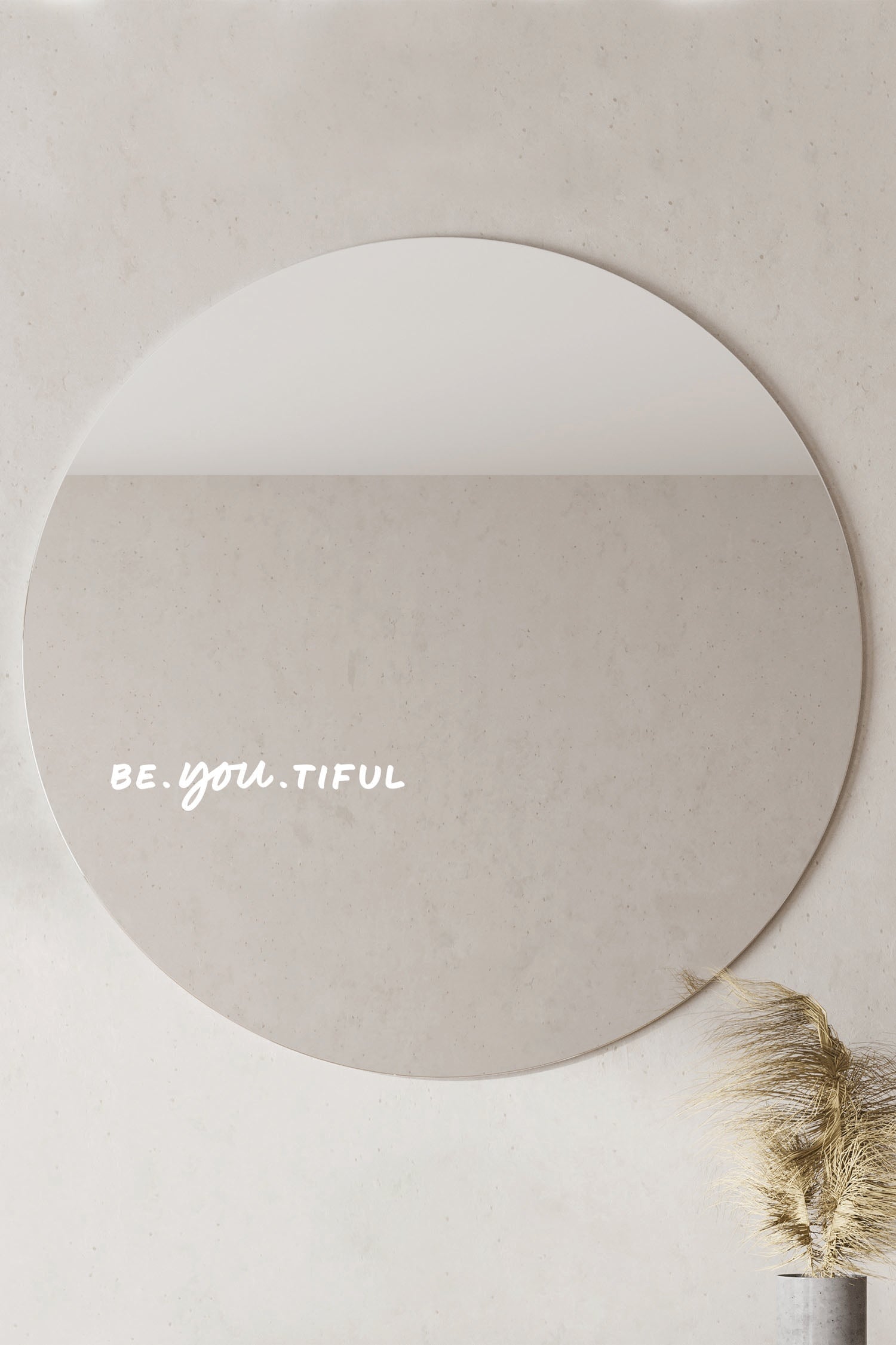 BeYOUtiful. - Affirmation Mirror Sticker | Selfawear®